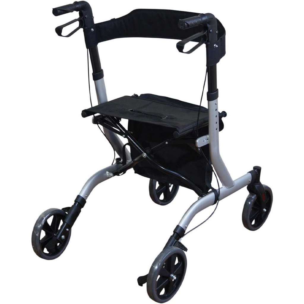Ultra Lightweight Folding Deluxe Rollator | Modern Mobility