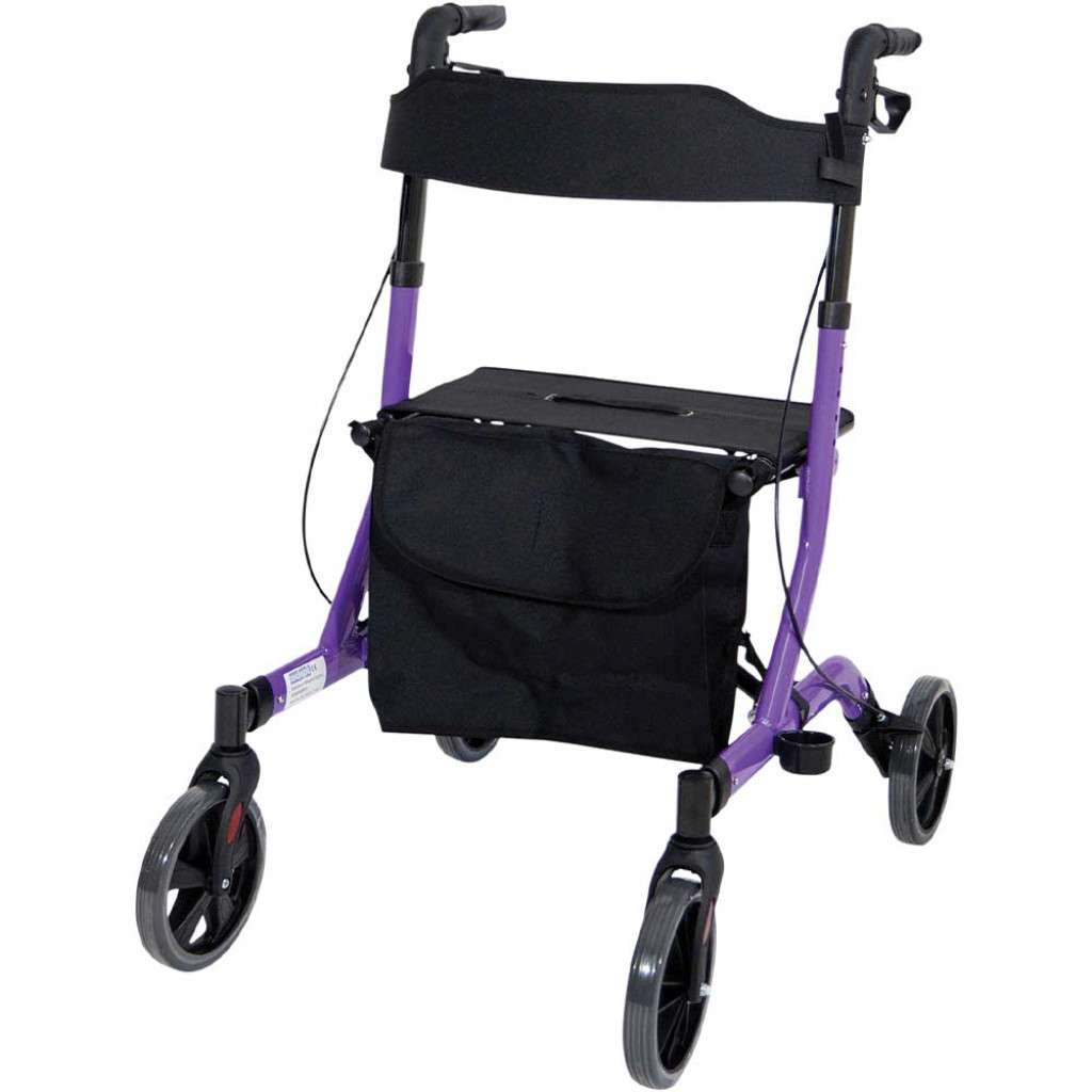 Ultra Lightweight Folding Deluxe Rollator | Modern Mobility