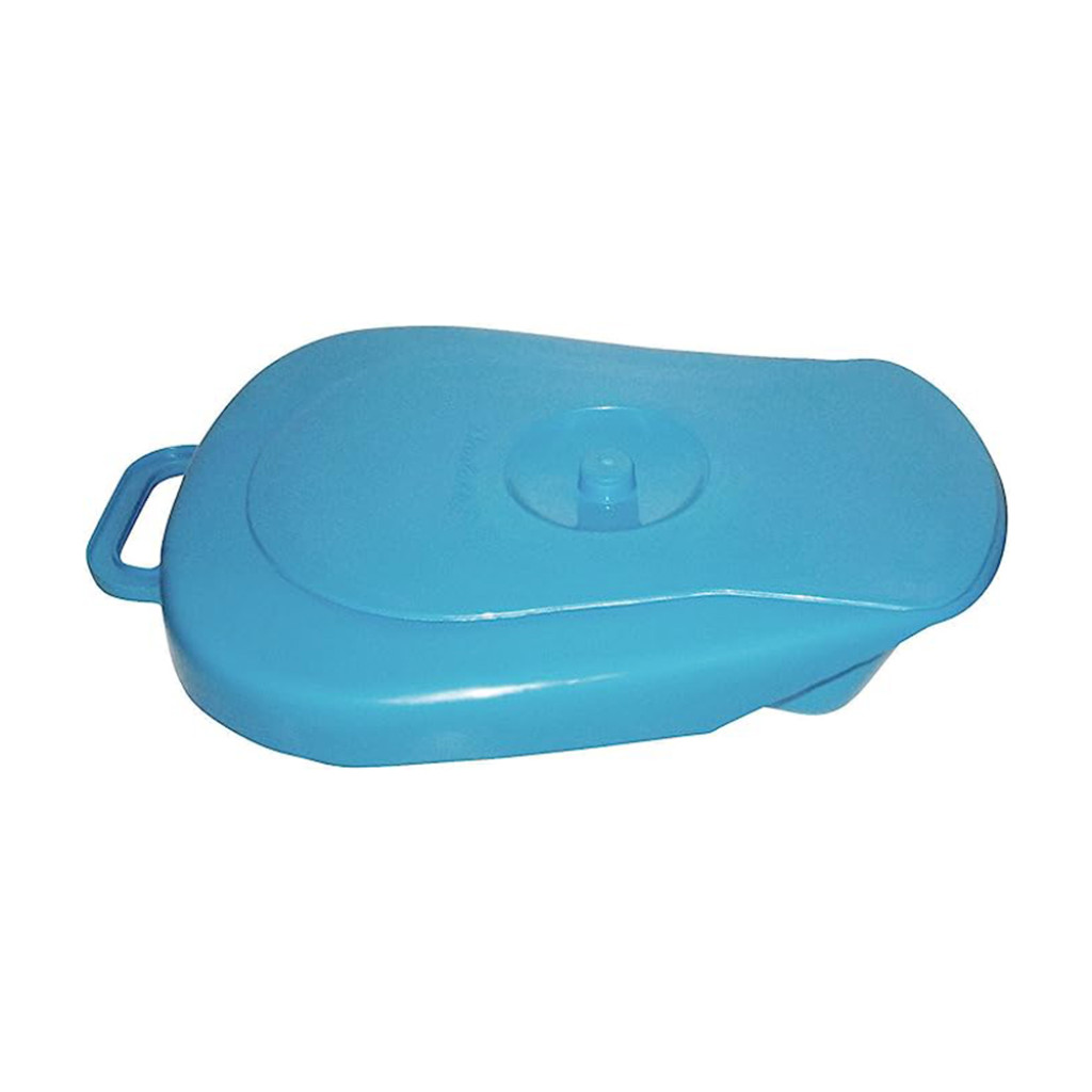 Plastic Bed Pan with Lid | Incontinence | Modern Mobility