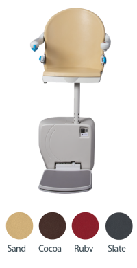 Handicare 4000 Affordable Curved Stairlift | Modern Mobility