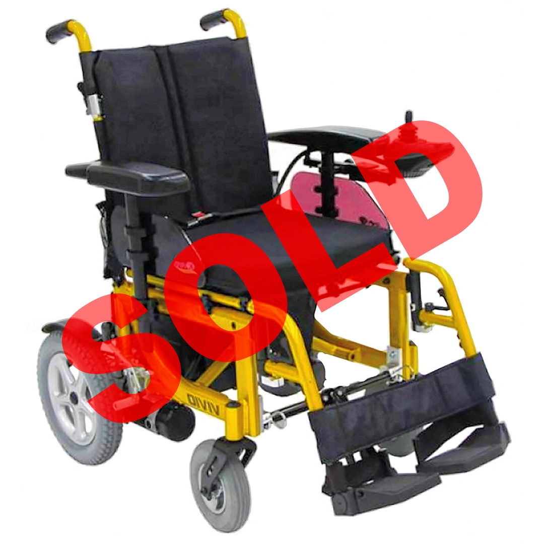 Kymco Powerchair | Vivio+ Yellow Reconditioned | Modern Mobility
